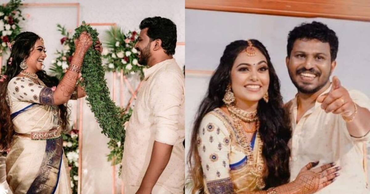 'ഇത് പ്രണയസാഫല്യം' : വിവാഹിതരായി റബേക്കയും ശ്രീജിത്തും | serial actress ...