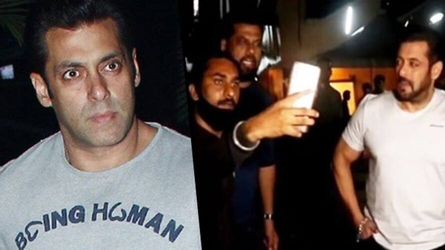 Here's how Salman Khan reacted when fan tried to click selfie with him ...