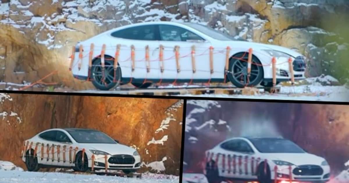 'Business-Other-interest-viral-video-man-blows-up-tesla-with-30-kg ...