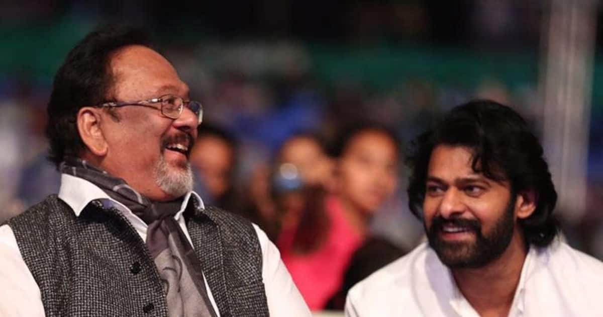 Prabhas reveals first look of Krishnam Raju in Radhe Shyam; see pic of ...