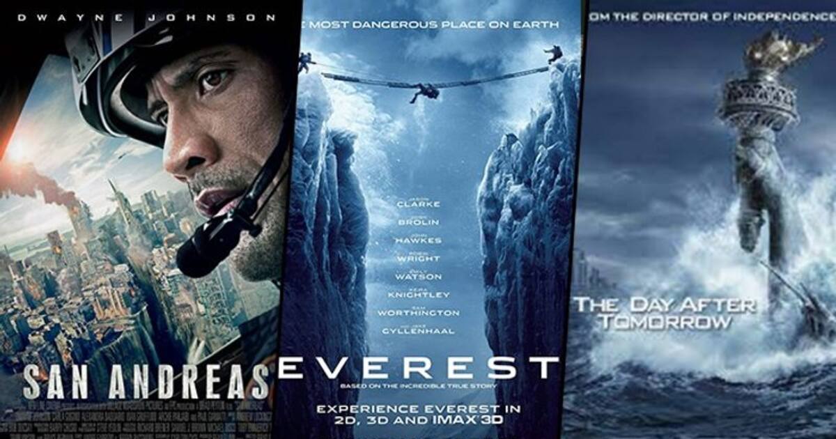 From San Andreas, Everest to The Day After Tomorrow, 9 movies, based on ...