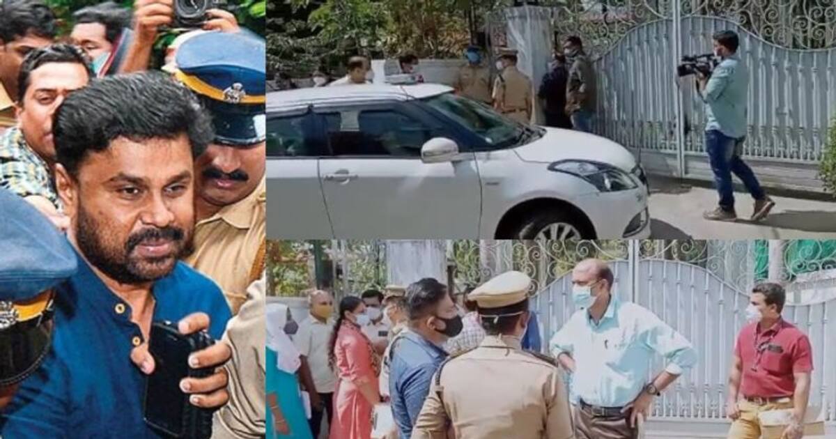 Actor Dileep’s Aluva house raided by Kerala police in alleged assault case
