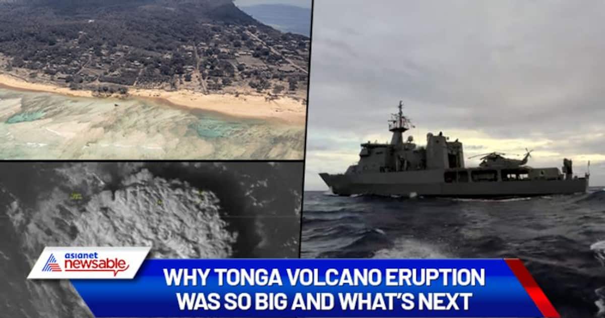 Explained: True magnitude of the Tonga volcano eruption and what may ...