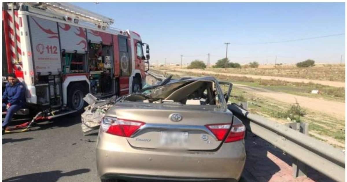 Kuwait Accident: കുവൈത്തില്‍ കാര്‍ തലകീഴായി മറിഞ്ഞ് രണ്ട് പേര്‍ മരിച്ചു ...