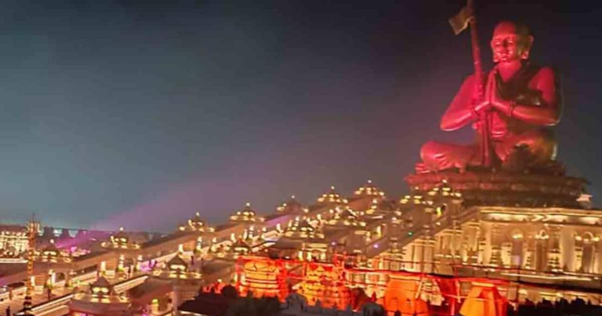 216 అడుగుల సమతామూర్తి విగ్రహాన్ని ఆవిష్కరించిన ప్రధాని మోడీ