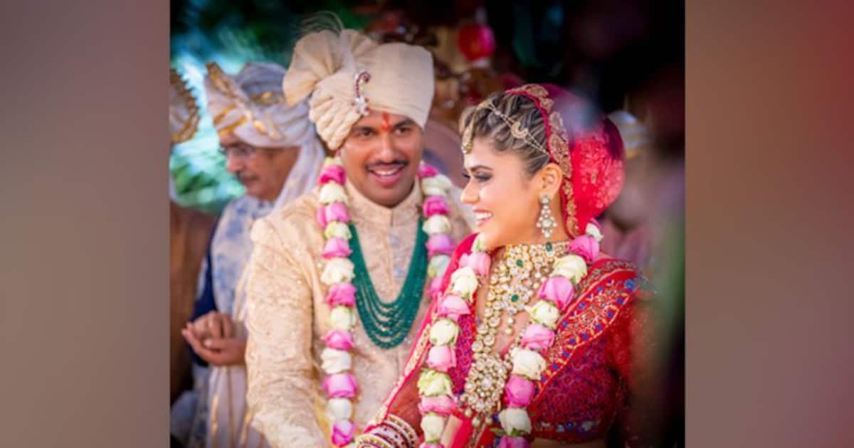 Manikchand Groups founder Daughter, Janhavi R Dhariwal ties knot with ...