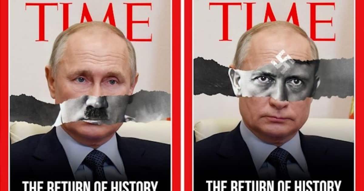 Fact Check: Is TIME magazine cover featuring Putin's photo with Hitler ...