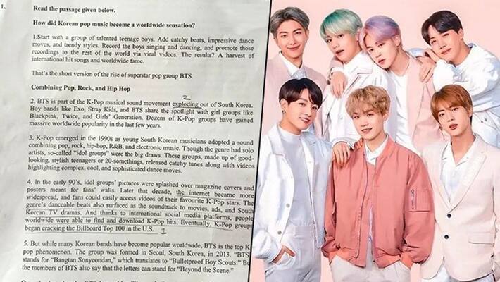 BTS: K-Pop band now part of CBSE Class 9 exam paper