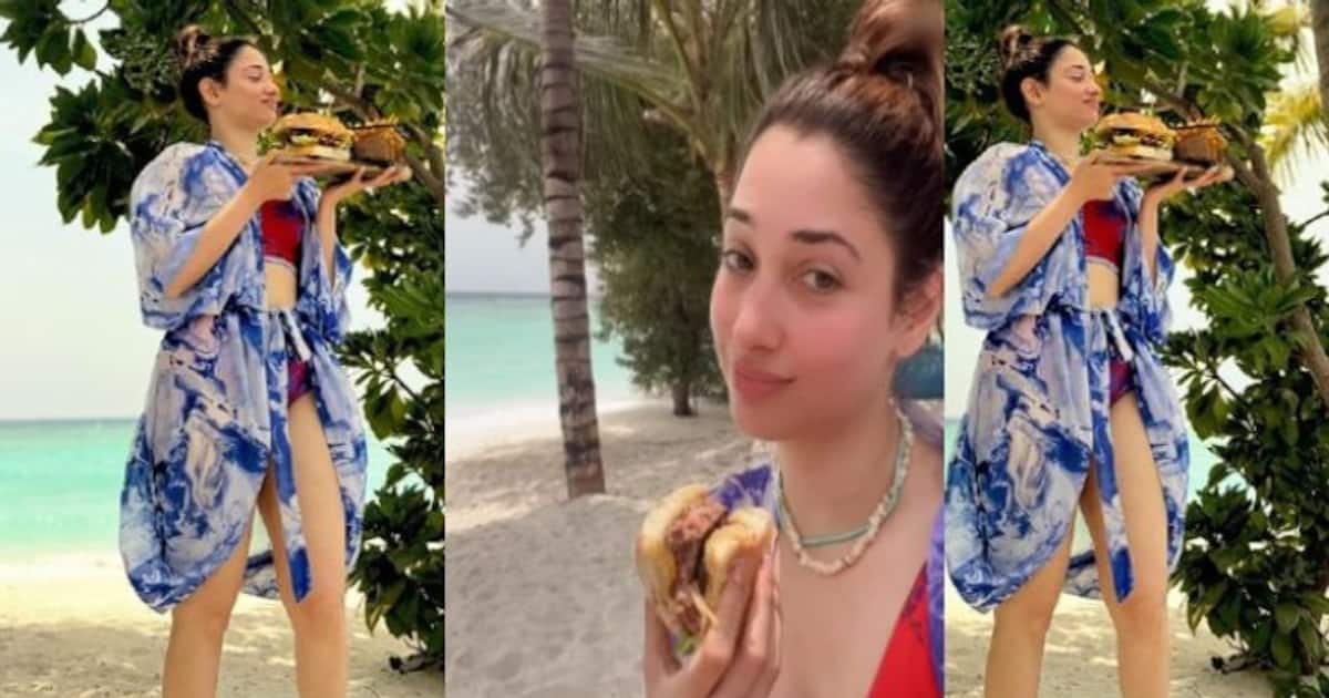 Tamannaah Bhatia Beach Pics హాట్ బాంబ్ పేల్చుతున్న తమన్నా మిల్క్