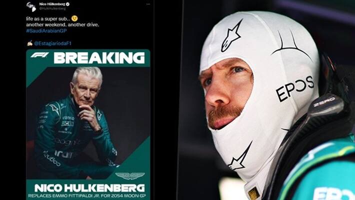 Saudi Arabia GP: Hulkenberg's 2054 Moon GP meme after named as Vettel's ...