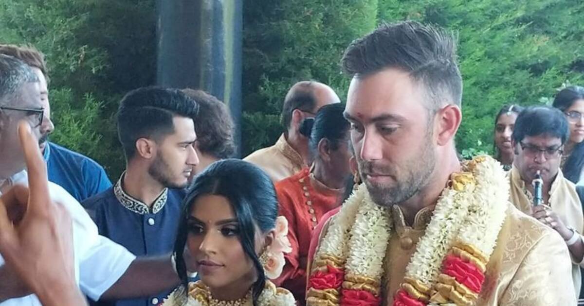 Maxwell ties knot with Vini Raman in Indian wedding in Chennai; video ...