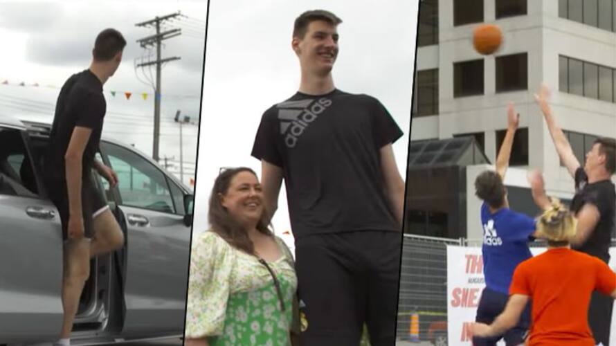 Guinness World Records publishes video of World's Tallest Teen; watch