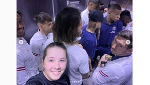 Young golfer runs into PSG stars in an elevator; selfie sends wave of envy