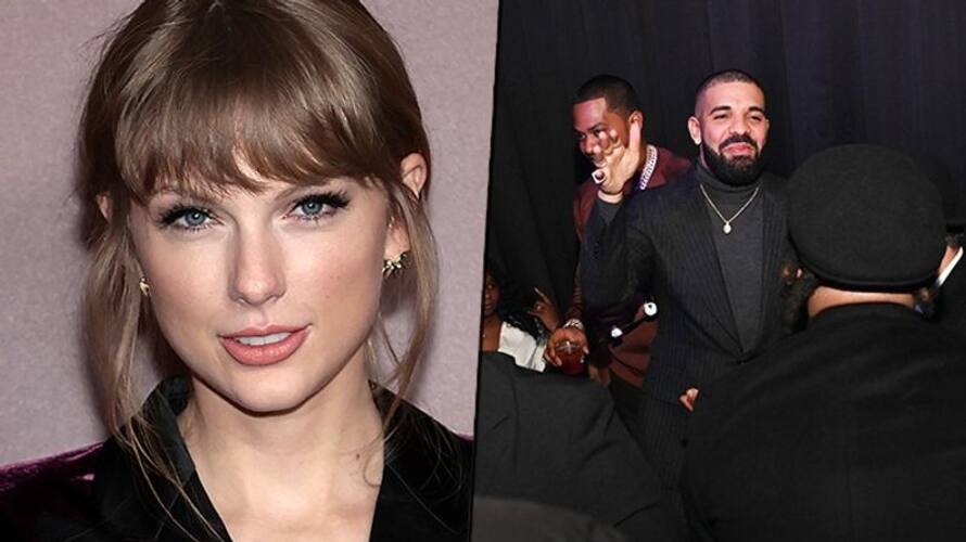 Taylor Swift, Drake’s hugging photo is making their fans freak out
