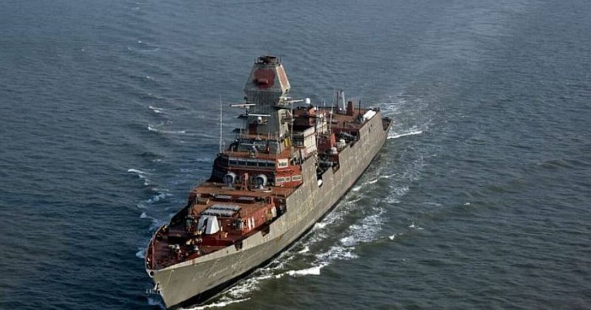 Navy just launched one of its largest destroyers, INS Surat