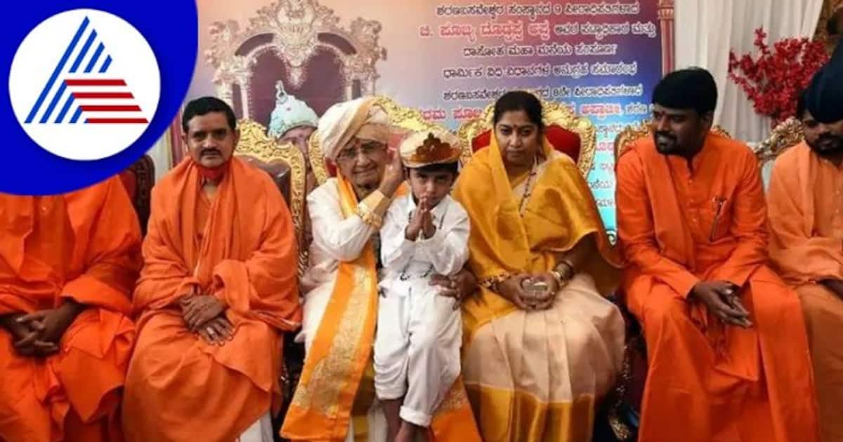 ಶಿಕ್ಷಣಕ್ಕೆ ಒತ್ತು ನೀಡುವ ಶರಣ ಬಸವೇಶ್ವರ ಸಂಸ್ಥಾನಕ್ಕೆ 5 ವರ್ಷದ ಕಿರಿಯ ಪೀಠಾಧಿಪತಿ