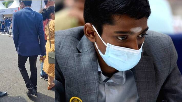 கையில் வாழைப்பழத்துடன் செஸ் போட்டிக்கு வரும் பிரக்ஞானந்தா.. என்ன காரணம் ...