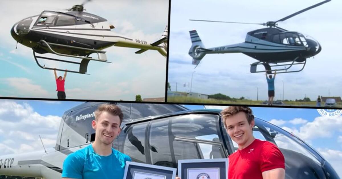 Watch Man Breaks Guinness World Record By Accomplishing 25 Helicopter