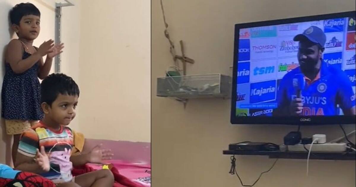 ദേ നമ്മുടെ സഞ്ജു ചേട്ടന് മാന്‍ ഓഫ് ദ് മാച്ച്; ആര്‍ത്തിരമ്പി കുട്ടി ഫാന് ...