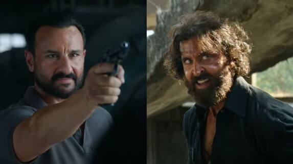 Vikram Vedha teaser out: Hrithik Roshan, Saif Ali Khan's film to release on September 30th