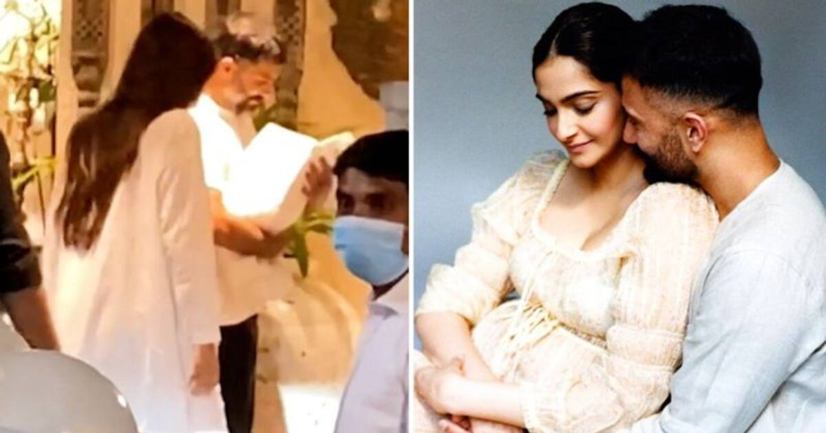 Sonam Kapoor, Anand Ahuja arrive at home with baby boy; watch