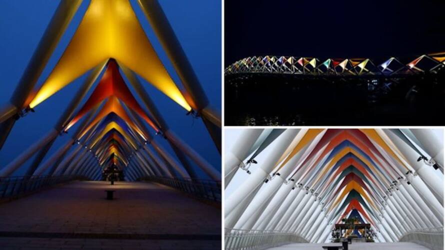 PM Modi to inaugurate 'Atal Bridge' in Ahmedabad today: All about foot ...