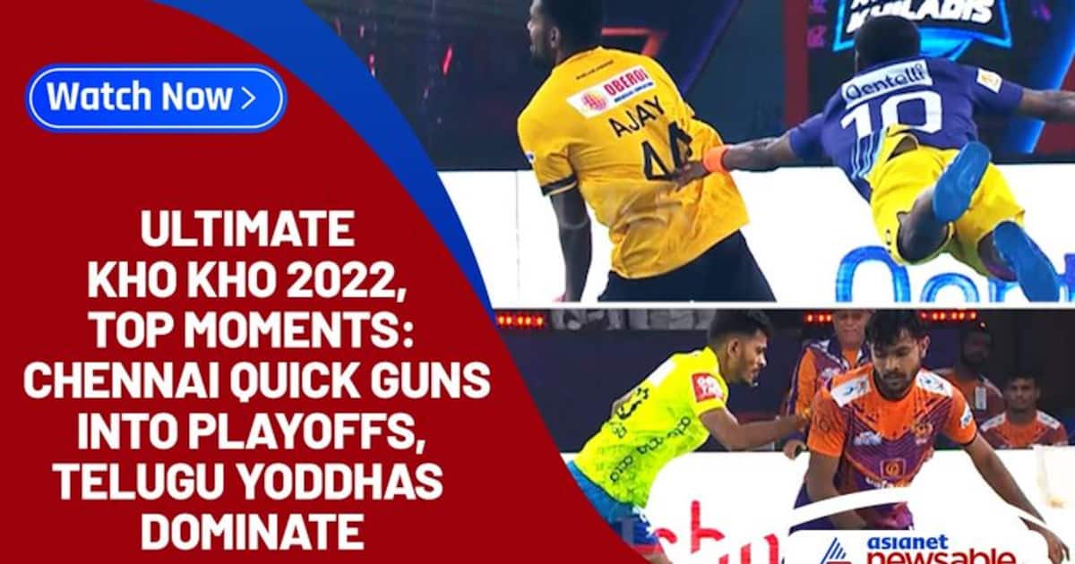Ultimate Kho Kho 2022, Top Moments: Chennai Quick Guns into playoffs ...