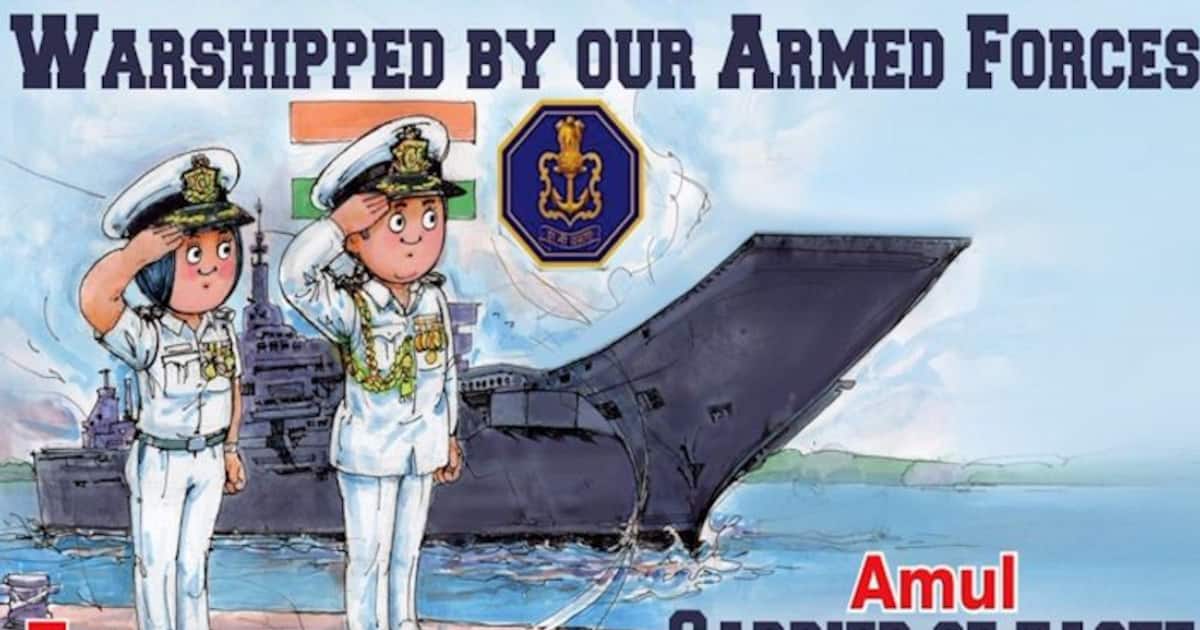 INS Vikrant crew rave about ‘utterly butterly’ delightful Twitter post