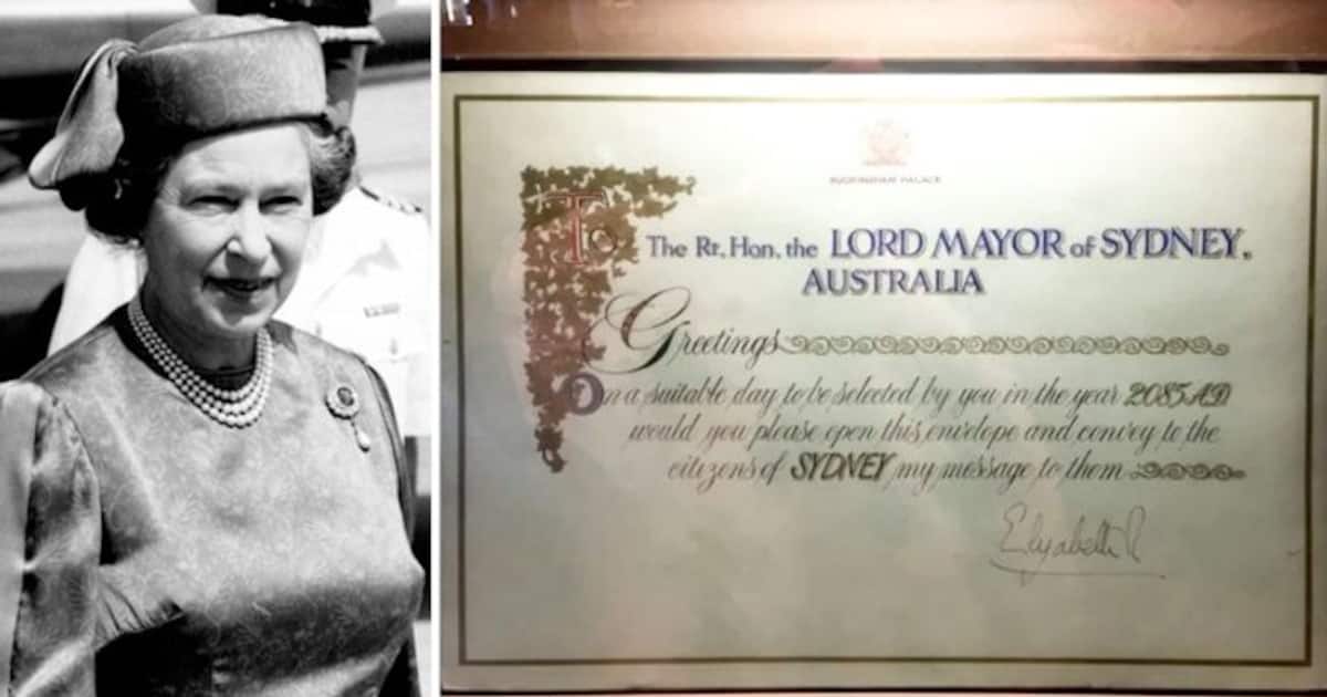 Sealed in 1986, to be opened in 2085! Queen Elizabeth II's 'secret ...