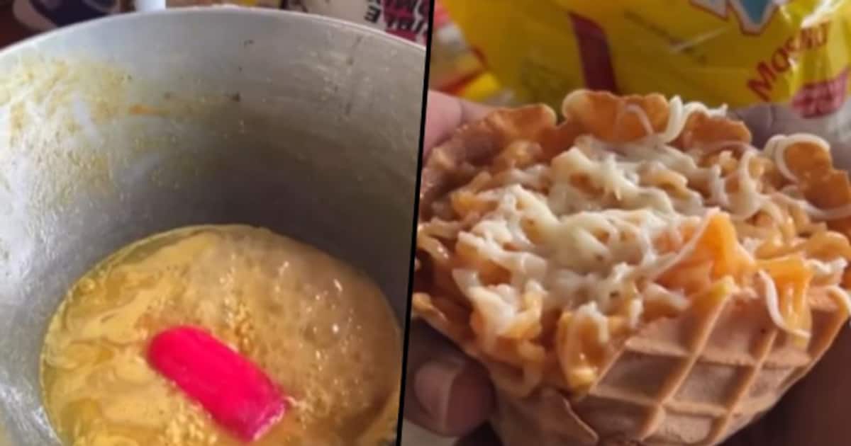 Heard of Maggi made with raspberry ice cream? Street vendor bizarre ...