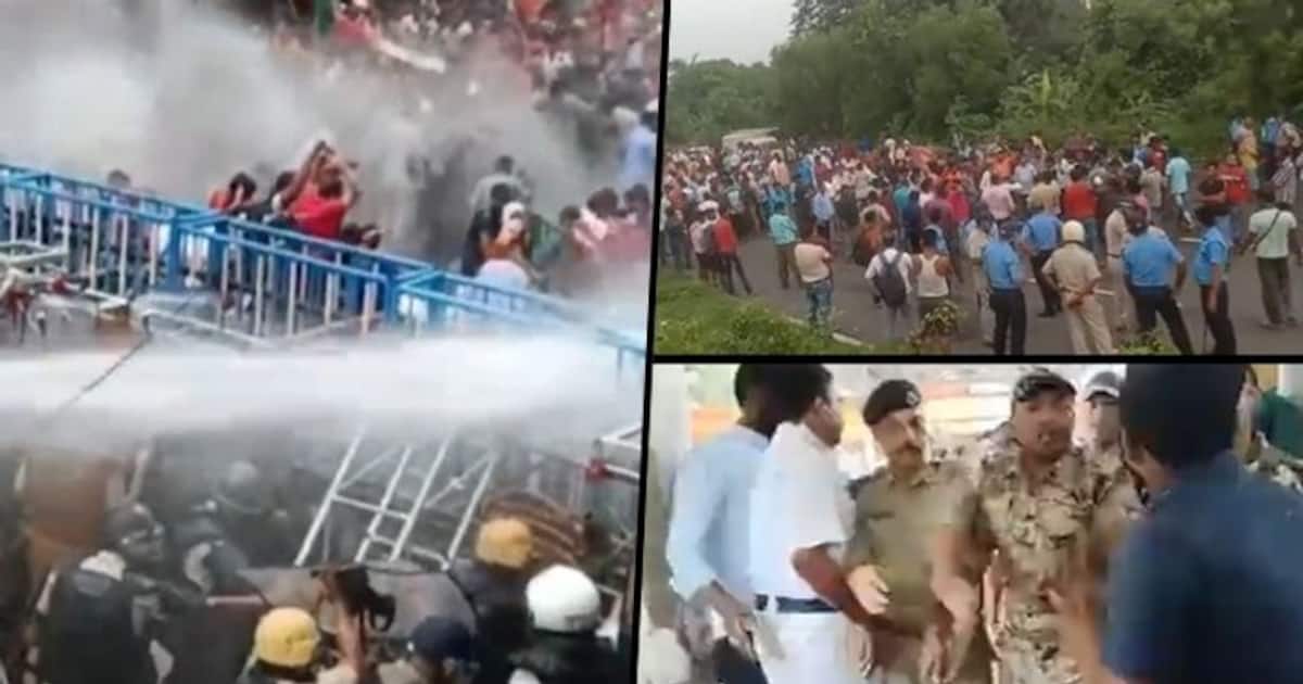 Nabanna Chalo March: Several BJP leaders detained as street war covers ...