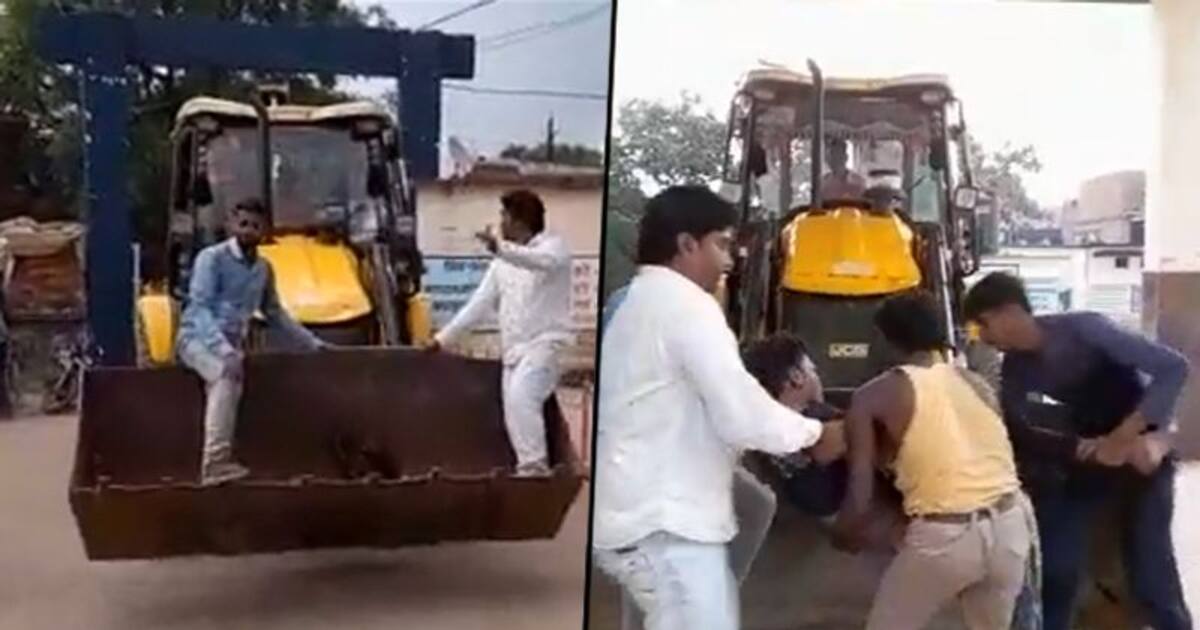 Accident victim taken to hospital in JCB after ambulance gets delayed ...