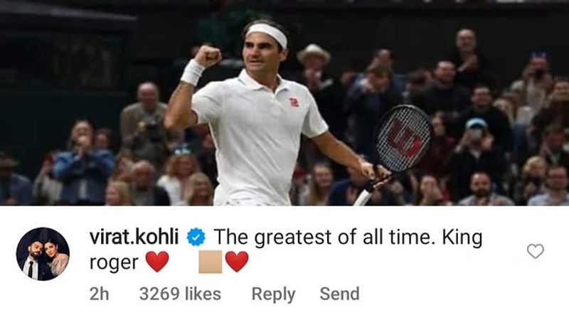 Roger Federer ನಿವೃತ್ತಿಗೆ ಭಾವನಾತ್ಮಕ ಪ್ರತಿಕ್ರಿಯೆ ನೀಡಿದ ವಿರುಷ್ಕಾ ಜೋಡಿ..!