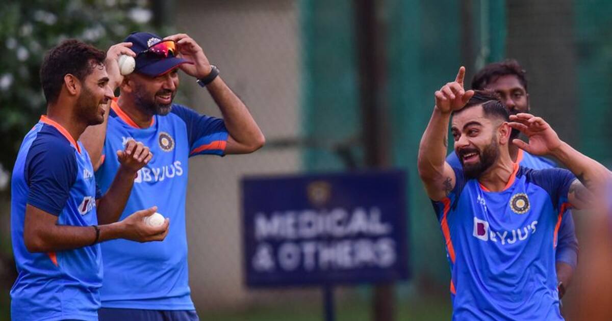 IND vs AUS 2022-23, Mohali T20I: Virat Kohli practices bowling as ... IND vs AUS 2022-23, Mohali T20I: Virat Kohli practices bowling as ...