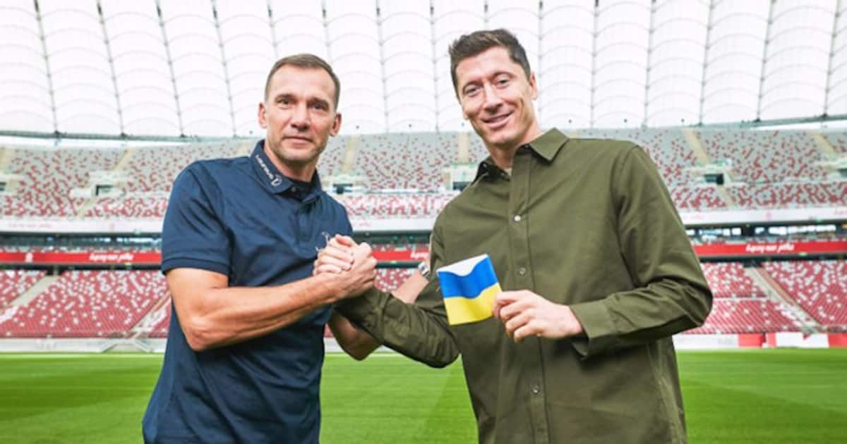 Polish icon Lewandowski's pledge to wear Ukrainian armband at World Cup ...