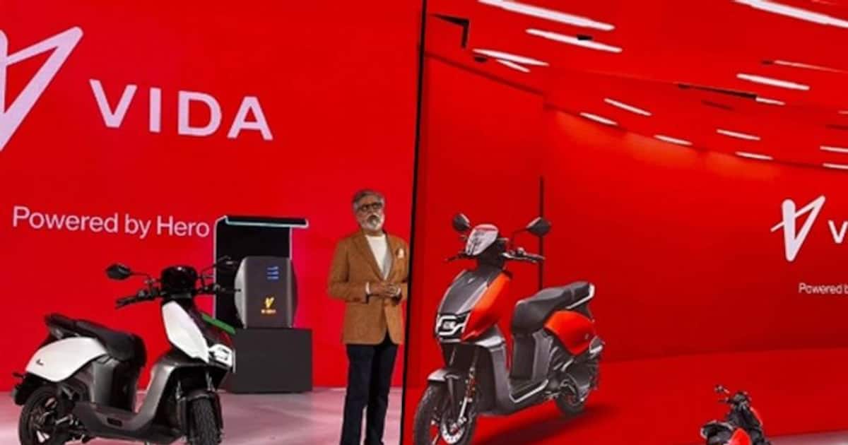 Hero Vida V1 electric scooter launched at Rs 1.45 lakh; Upto 165 km ...