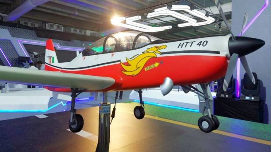 DefExpo 2022: IAF orders 70 India-made HTT-40 trainer aircraft worth Rs ...