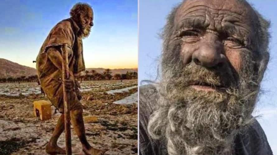 Amou Haji, 'world's dirtiest man', dies at 94; he had his first wash ...