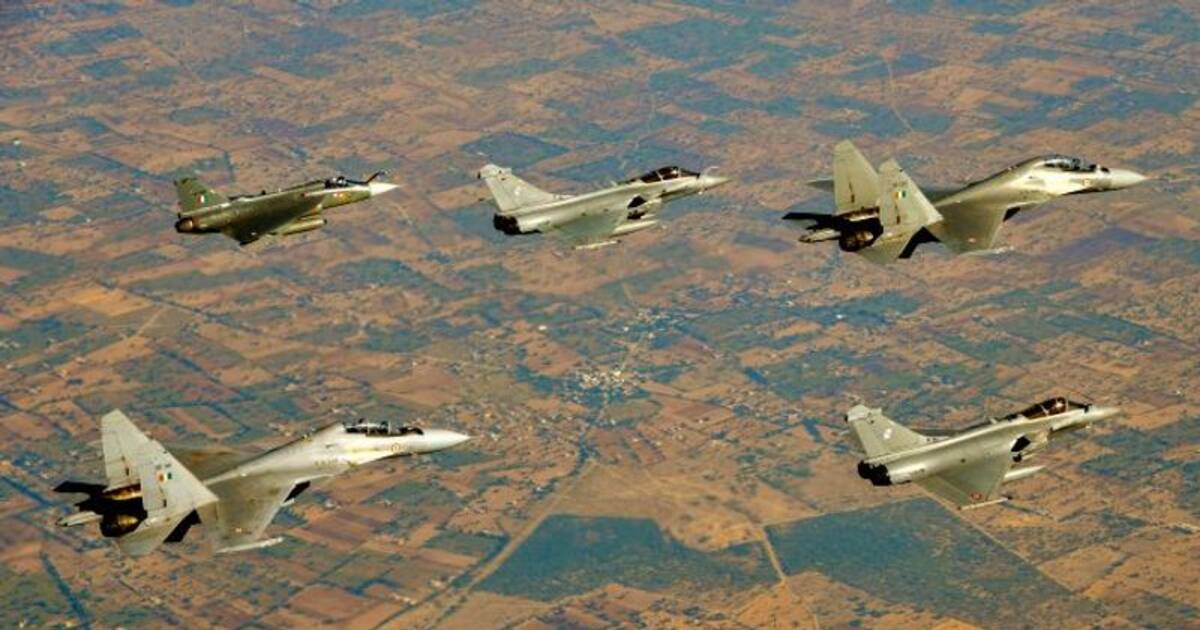 In PHOTOS: India-France Garuda VII air drills over Jodhpur