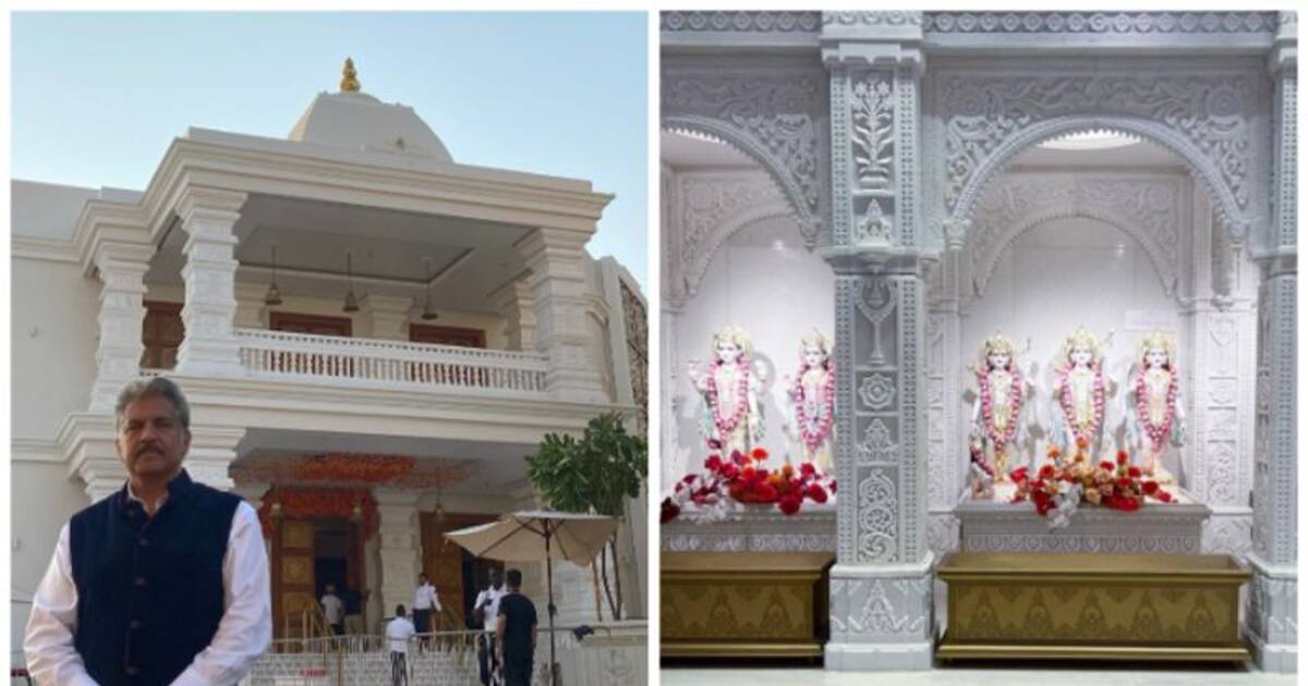 ദുബൈയിലെ പുതിയ ഹിന്ദു ക്ഷേത്രം സന്ദര്‍ശിച്ച് മഹീന്ദ്ര ഗ്രൂപ്പ് ചെയര് ...