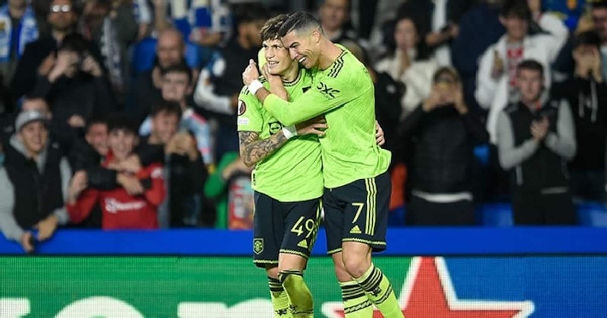 Following Ronaldo's footsteps? Man United's Garnacho thanks 'idol ...