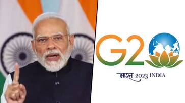 PM Modi unveils G20 summit logo featuring lotus