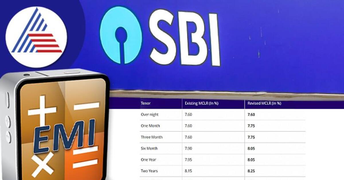 ಸಾಲದ ಕನಿಷ್ಠ ಬಡ್ಡಿದರ ಹೆಚ್ಚಿಸಿದ ಎಸ್ ಬಿಐ; ಸಾಲಗಾರರ ಮೇಲೆ ಹೆಚ್ಚಿದ ಇಎಂಐ ಹೊರೆ!