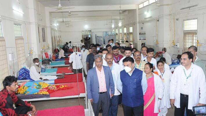 Ambulance ಸಿಬ್ಬಂದಿ ಸಮಸ್ಯೆಗೆ ಶಾಶ್ವತ ಪರಿಹಾರ: ಸಚಿವ ಸುಧಾಕರ್‍‌ ಭರವಸೆ