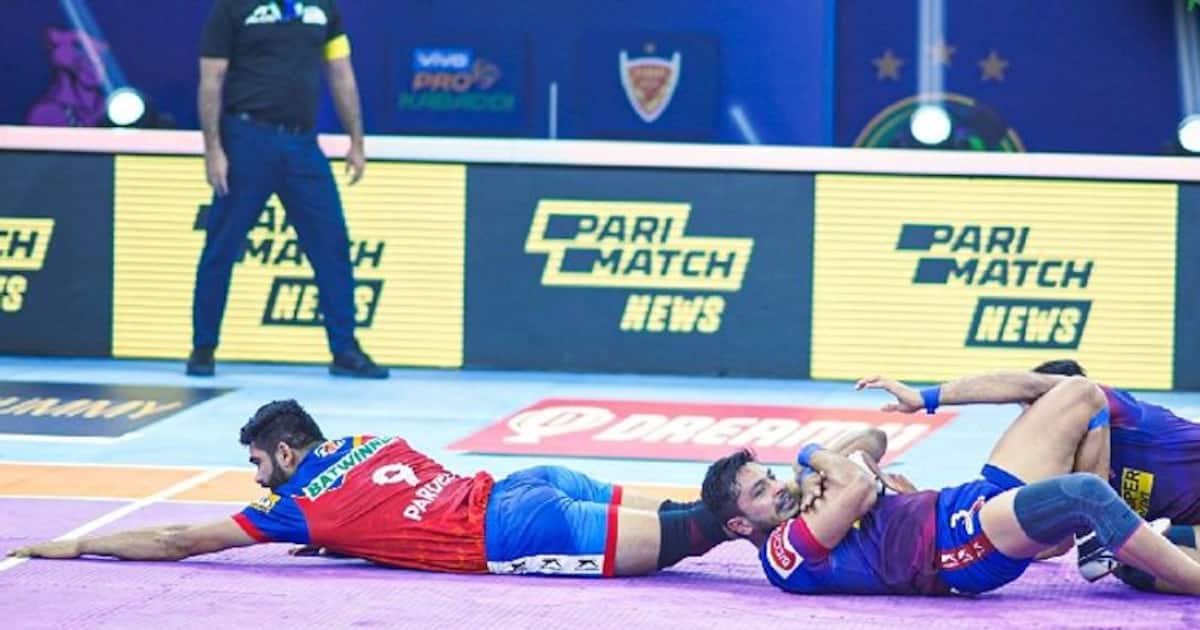 Pro Kabaddi League: ಪ್ರದೀಪ್ ನರ್ವಾಲ್ ಅಬ್ಬರಕ್ಕೆ ನಲುಗಿದ ದಬಾಂಗ್ ಡೆಲ್ಲಿ