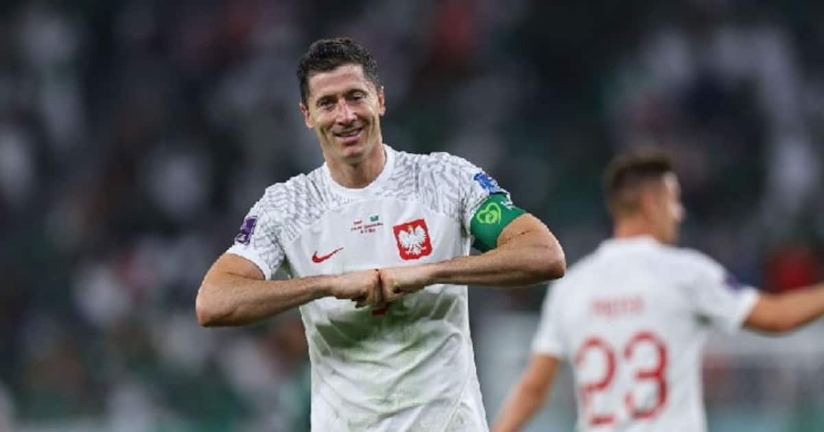 Fans go berserk after Poland star Robert Lewandowski breaks World Cup ...
