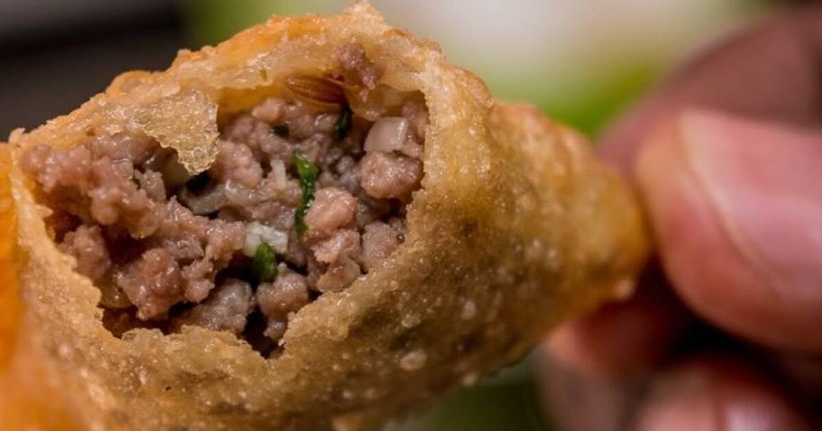 Minced Meat Samosa : வீடே மணக்கும் மட்டன் கீமா சமோசா!