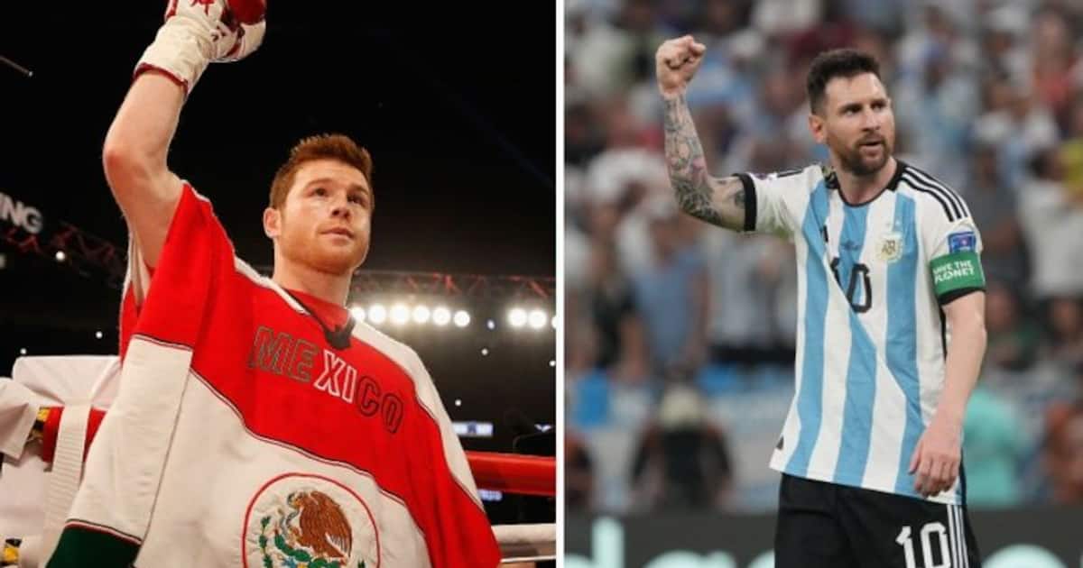 Canelo Alvarez trolled for threatening Argentina's Messi over 'kicking ...