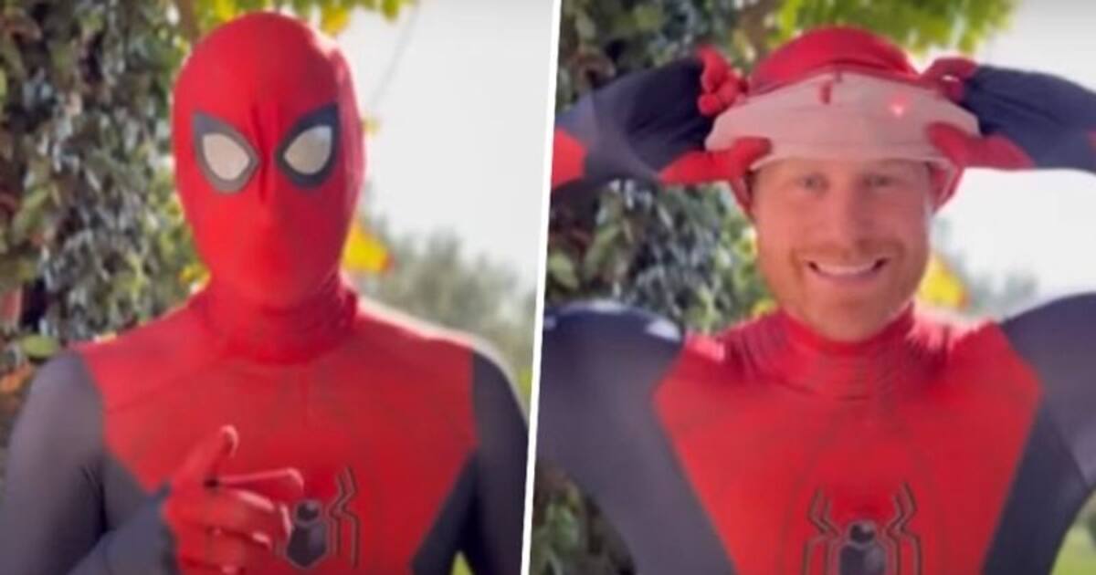 Prince Harry turns Spider-Man, shares heartwarming Christmas message