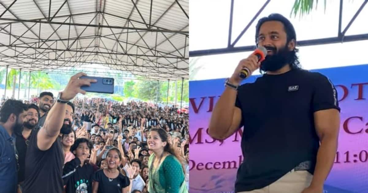 'പൂങ്കാറ്റെ പോയി ചൊല്ലാമോ..'; പാട്ടുപാടി കോളേജ് പിള്ളാരെ കയ്യിലെടുത്ത് ...